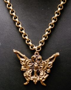 Psyche Butterfly Pendant – "Fine sculpture for every environment"
